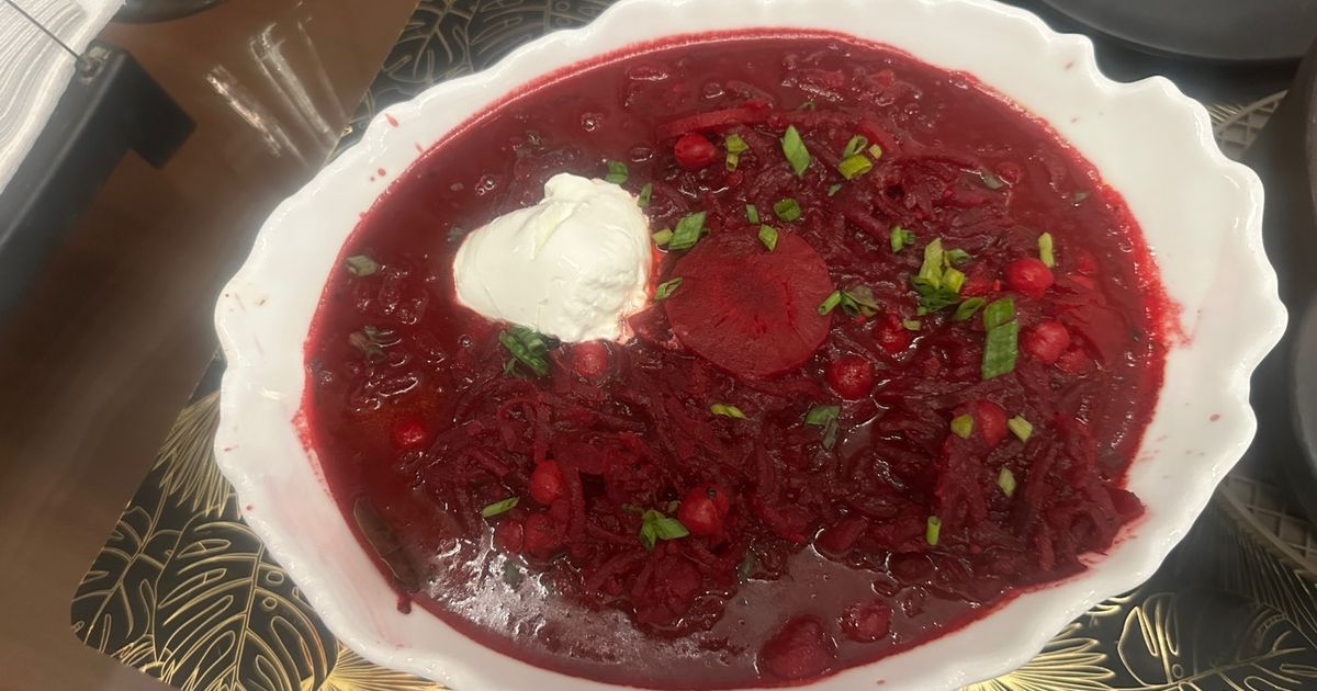 Worlds (2nd) Best Ukrianian Borscht So Perfect, Amazing Colour And ...