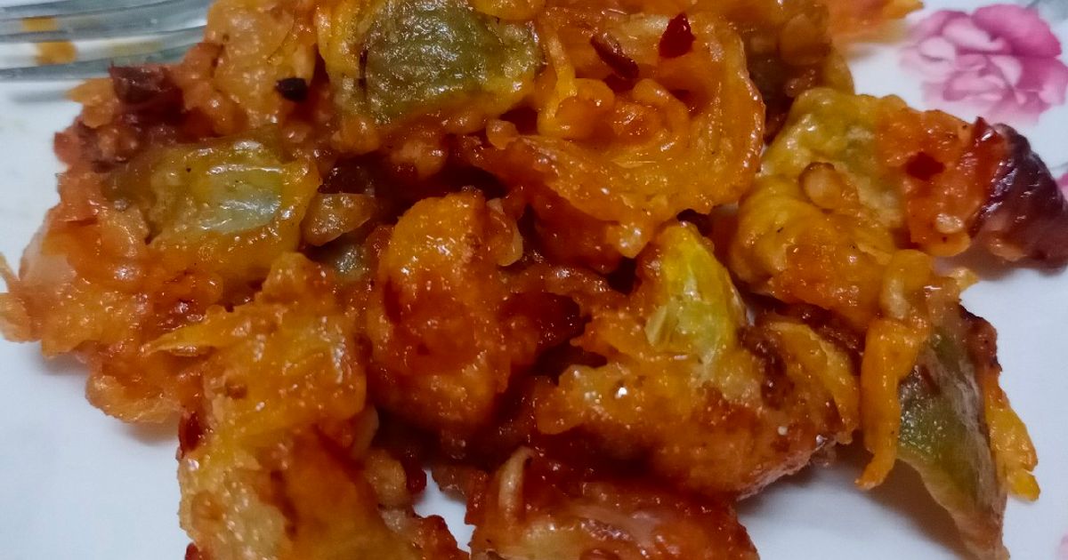 व्हेज क्रिस्पी विथ लसूण चटणी (Veg Crispy With Lasun Chutney Recipe In ...