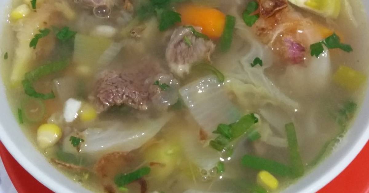 Resep Sup Daging Sapi Ala-Ala oleh Yuli Widyastuti - Cookpad