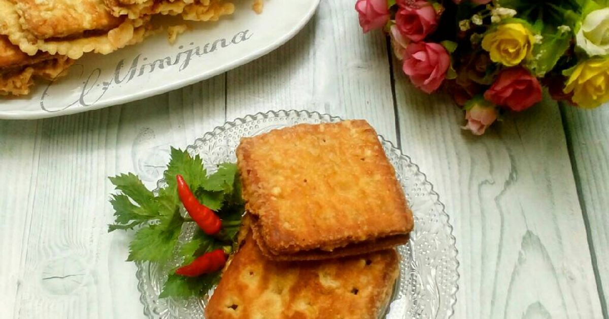 Resep Gabin Crackers Isi Ragout Daging oleh mimidini - Cookpad
