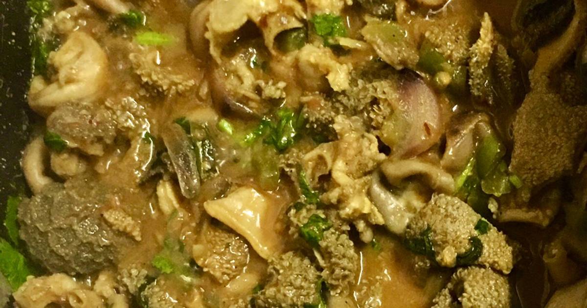 Matumbo(Tripe) Fry Recipe by Dorce Kim - Cookpad