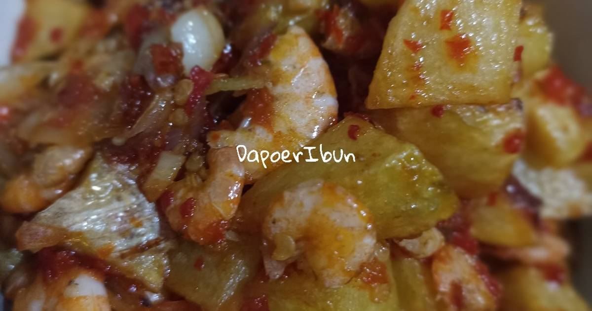Resep Sambal goreng udang dan kentang oleh DesCa Afriyanti - Cookpad