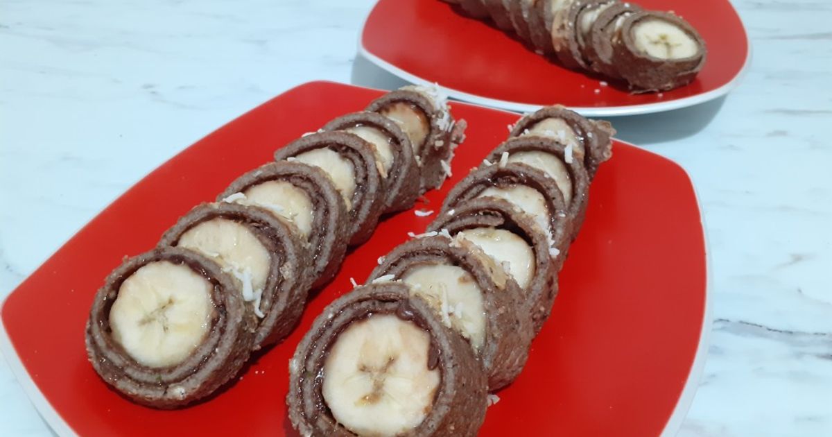 "Sushi" Dulce (Postre Saludable, Opción Sana) Receta de Nenis- Cookpad