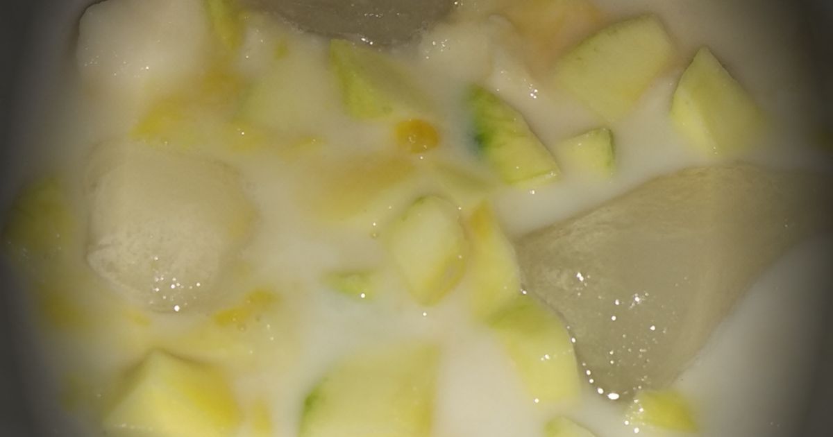 Resep Es Timun Suri Susu + Potongan Mangga oleh Dapoer Ummi - Cookpad