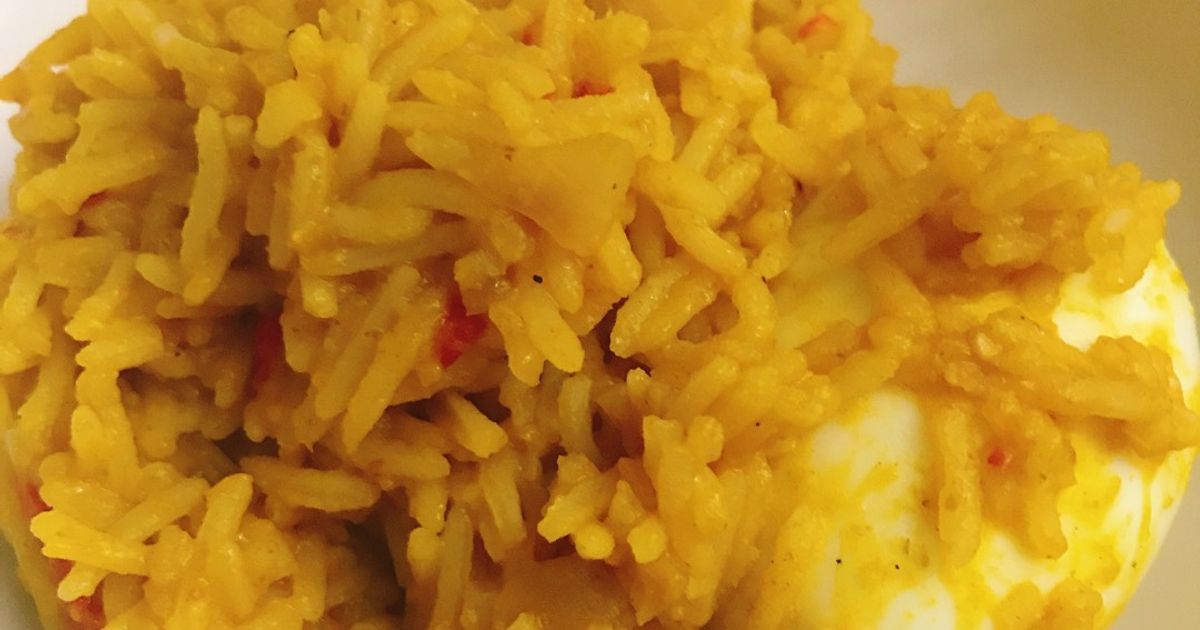 Native Rice And Egg Recipe by Miss Sally - Cookpad