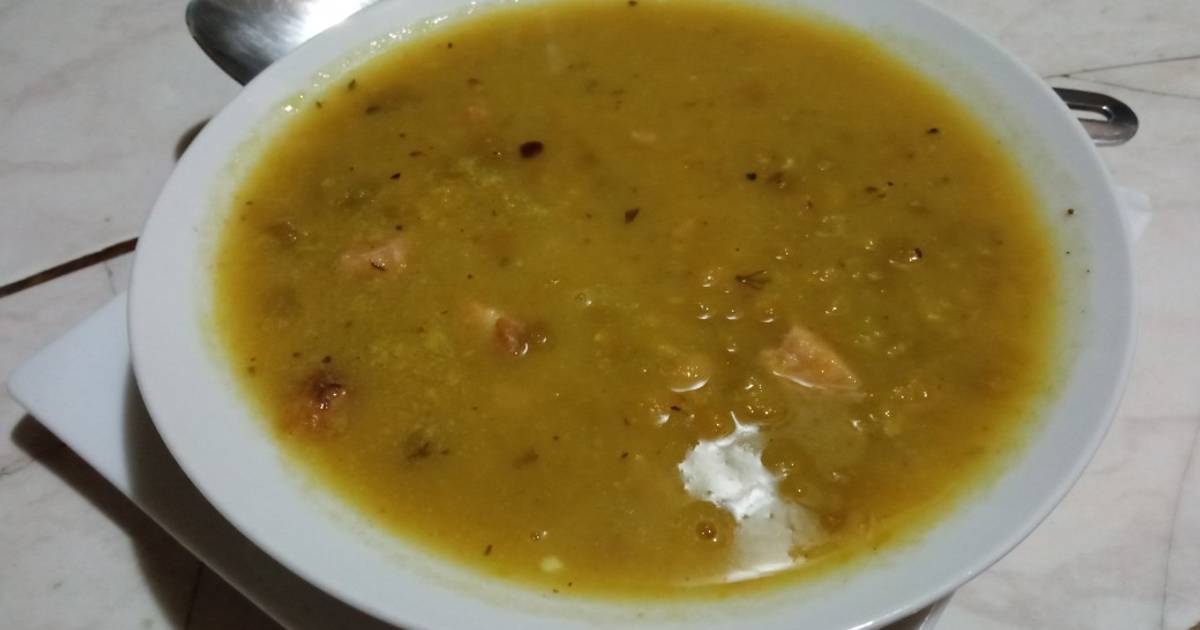 Sopa de arveja - 183 recetas caseras- Cookpad