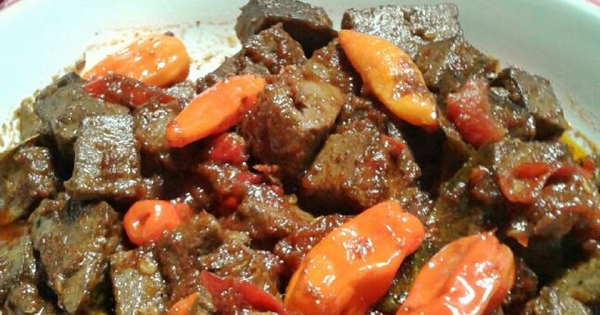 Resep Krengseng Hati Sapi 🐄 oleh Resik Candra - Cookpad