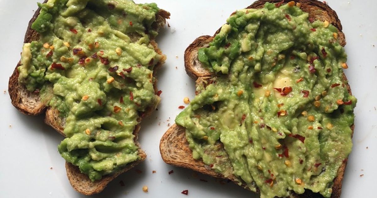 Breakfast Chilli, Avocado, Marmite On Toast Recipe by Dom Baker - Cookpad