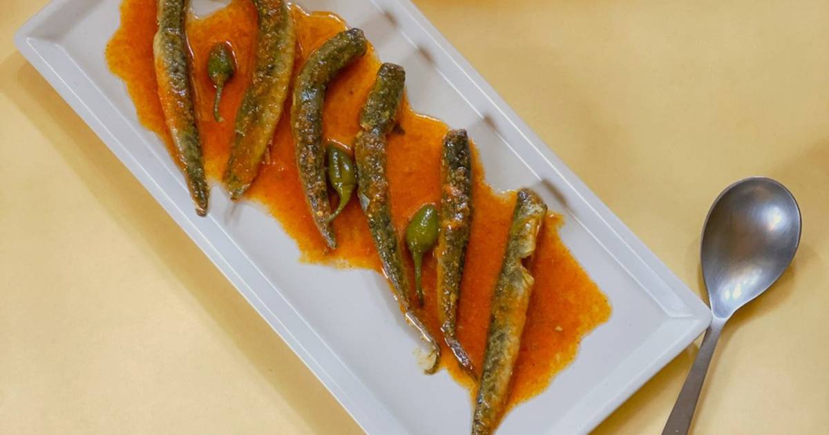 Gule Mach’aur Jhaal Recipe by Madhumita Bishnu - Cookpad