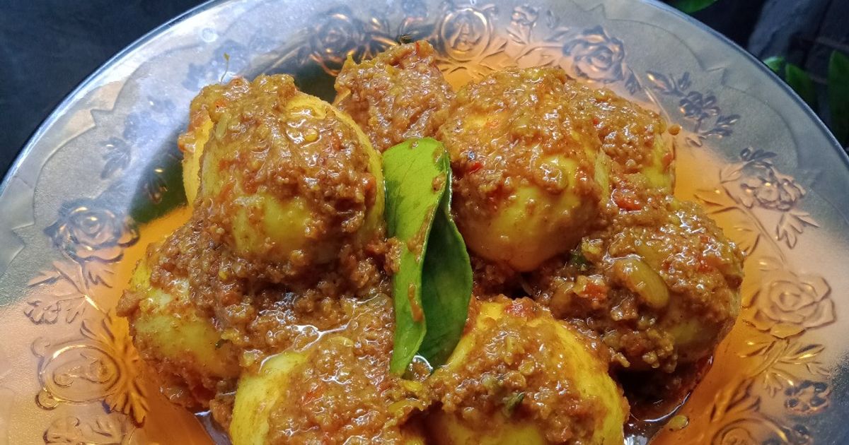 Resep Telur Bumbu Kemiri oleh Lisa Marselina - Cookpad