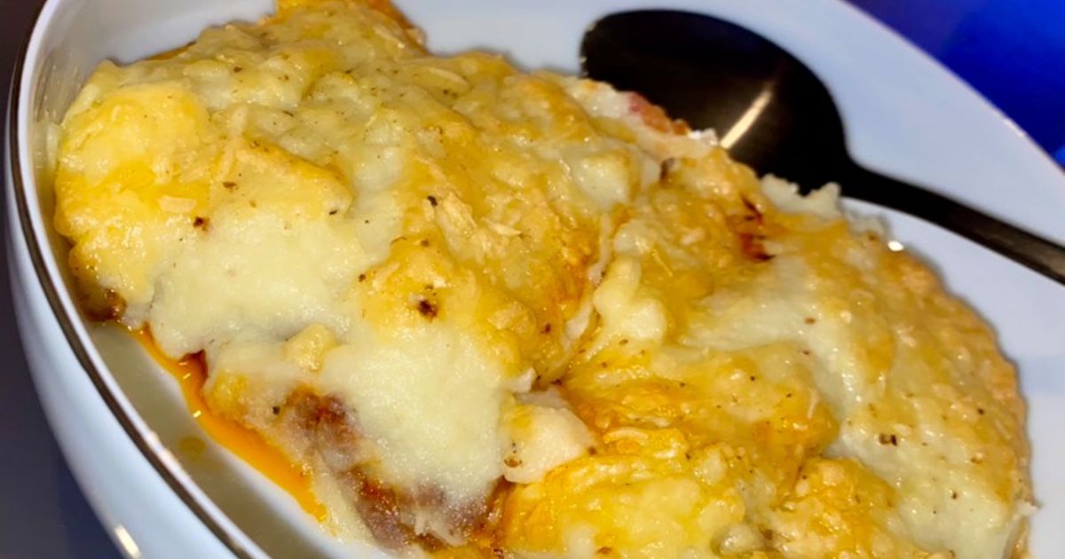 Hachis Parmentier Avec Une Purée De Chou Fleur de Soö dS - Cookpad
