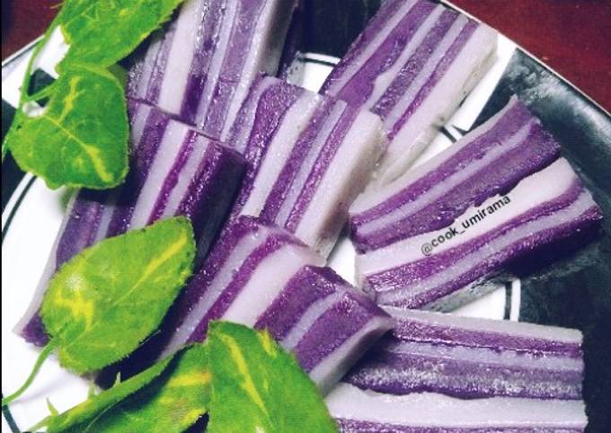 Resep Kue Lapis tepung beras oleh Umi rama - Cookpad