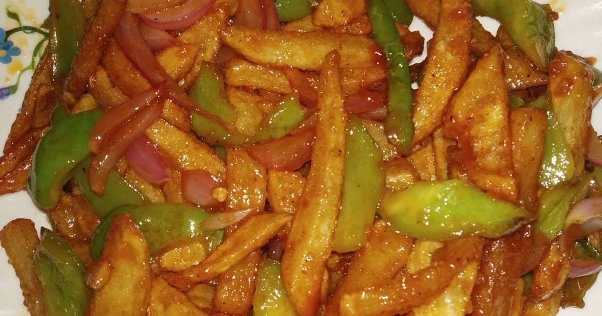 Chilli Potato Recipe by Shivani Varshney - Cookpad
