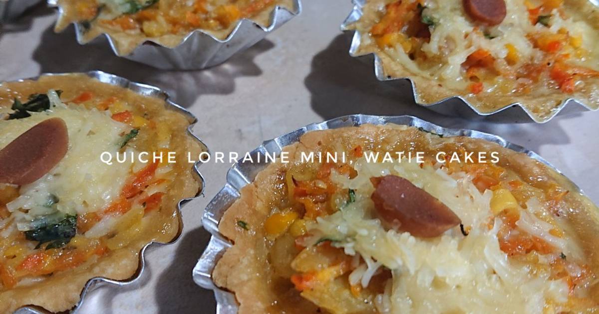 63 resep tarlet quiche enak dan mudah - Cookpad