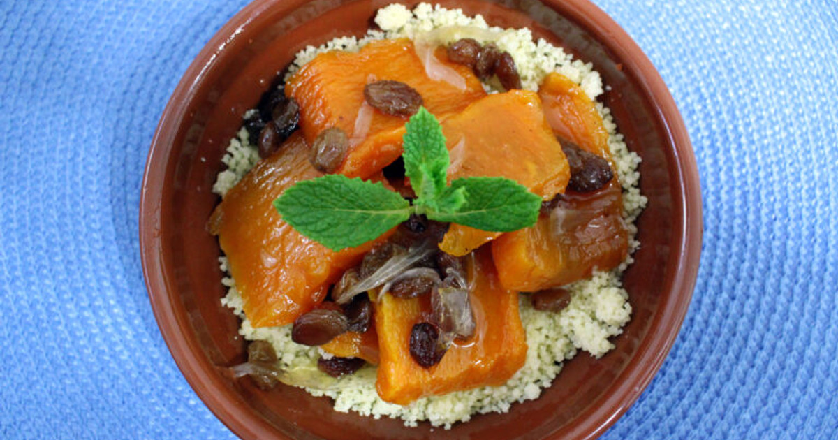 Cuscús Con Calabaza Endulzada Receta de Esther Truzman Azulay
