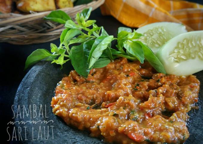 Resep Sambal Sari Laut Oleh 🍒astri Anjar🍍 Cookpad