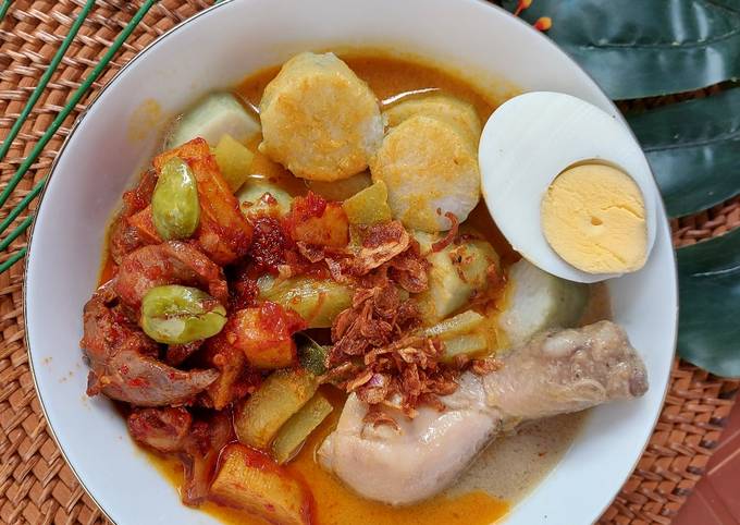 Resep Lontong Cap Go Meh oleh Noona Hilda - Cookpad