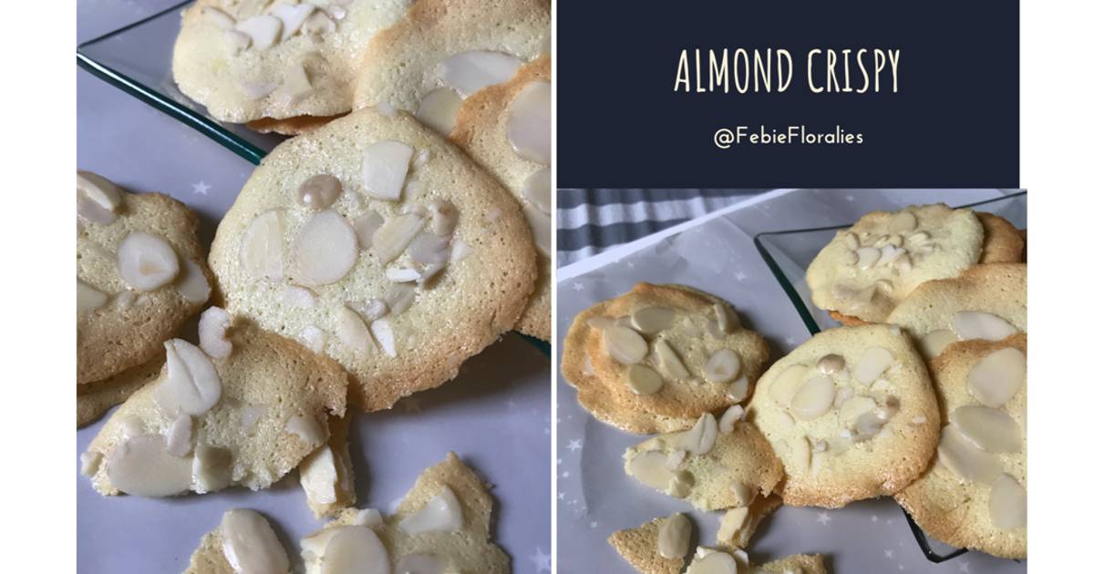 224 resep almond crispy cookies enak dan sederhana ala rumahan - Cookpad