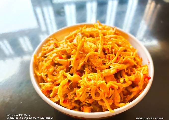 Resep Plecing Ayam / Ayam suwar -suwir oleh Novy - Cookpad