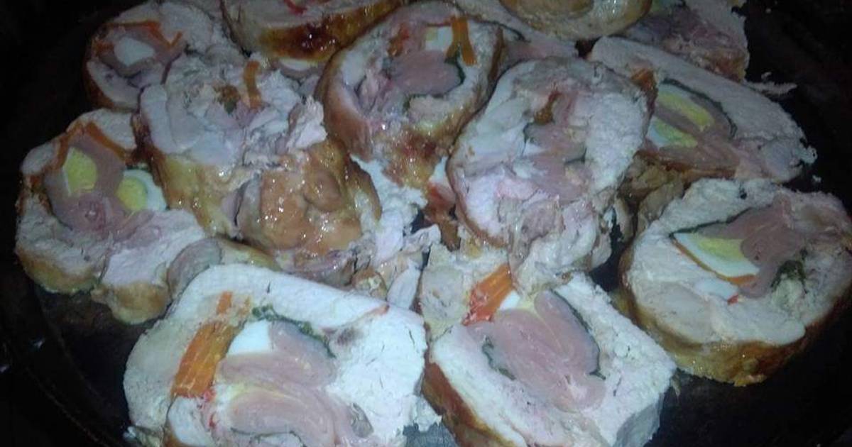 Pollo arrollado - 217 recetas caseras- Cookpad