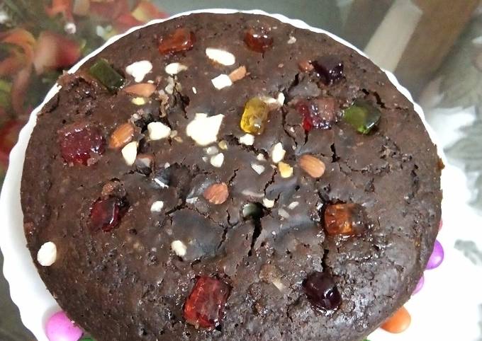 Chocolate fruit cake Recipe by Sneha Seth - Cookpad