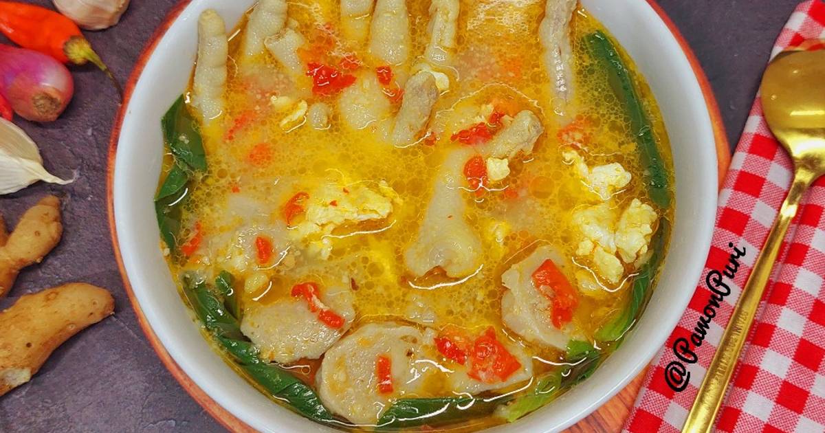 Resep Seblak Ceker, Enak🤤😍 oleh Pawon Puri - Cookpad