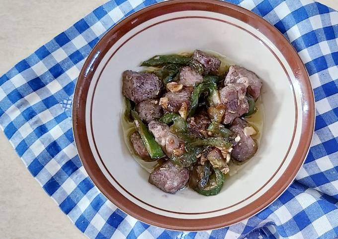 Resep Saikoro beef paprika oleh Roro Woelan - Cookpad