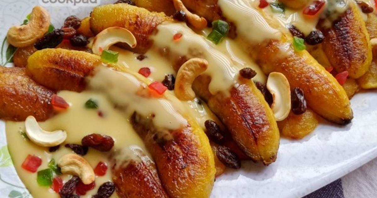 20 resepi pisang sos custard yang sedap dan mudah oleh komuniti cookpad ...