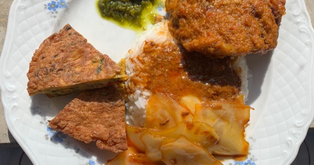 Resep Edisi Nasi Padang: Kalio Ayam Dan Sayur Kapau oleh Tash - Cookpad