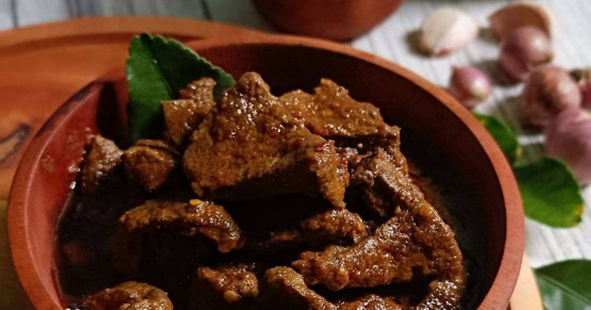 Resep Kalio hati sapi pedas oleh Anugerah Patricia Putry - Cookpad