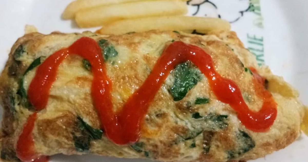 Resep Nasi goreng omelet oleh Li Phing - Cookpad