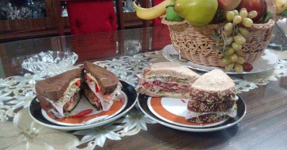 Club sándwich Receta de Chef Eduardo Heredia- Cookpad