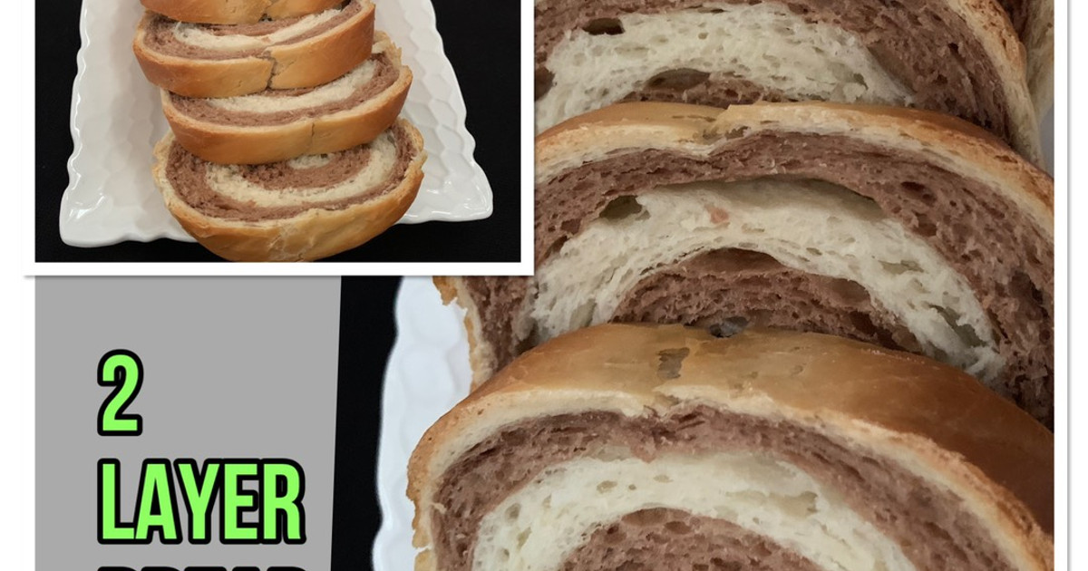 2 Layer Bread Recipe by Deepti Patil - Cookpad