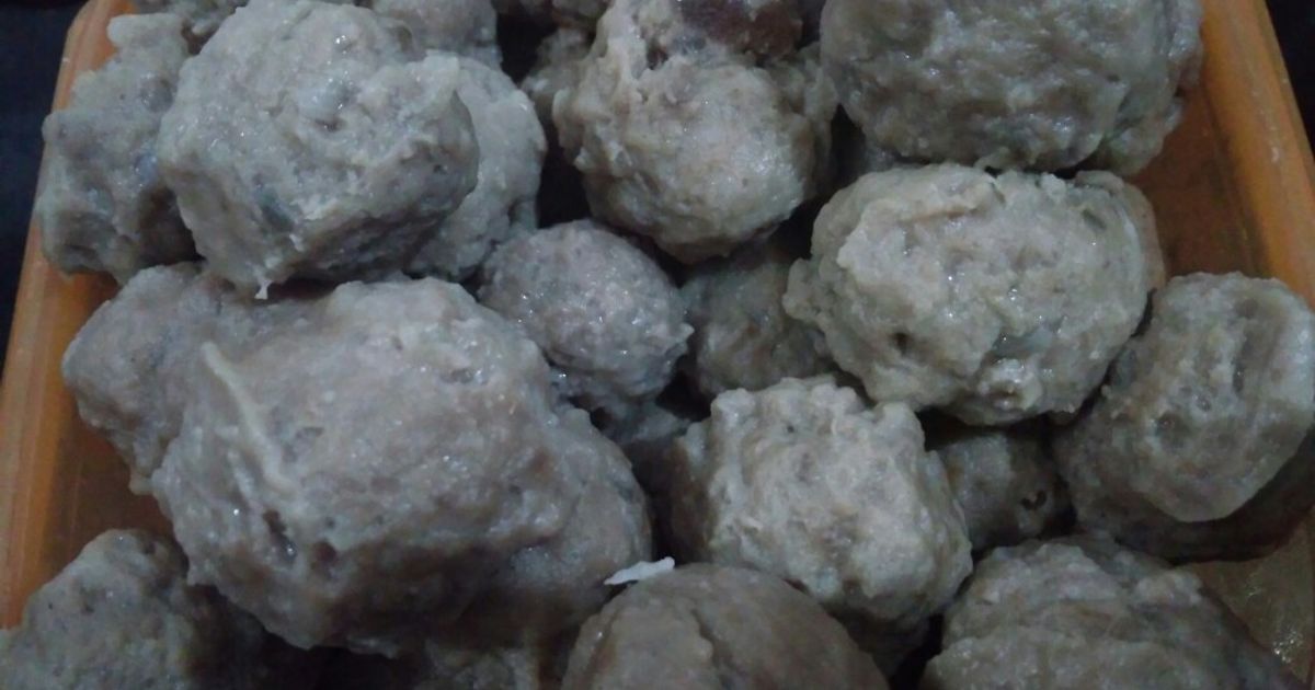 Resep Bakso Urat Daging Sapi oleh dwi - Cookpad