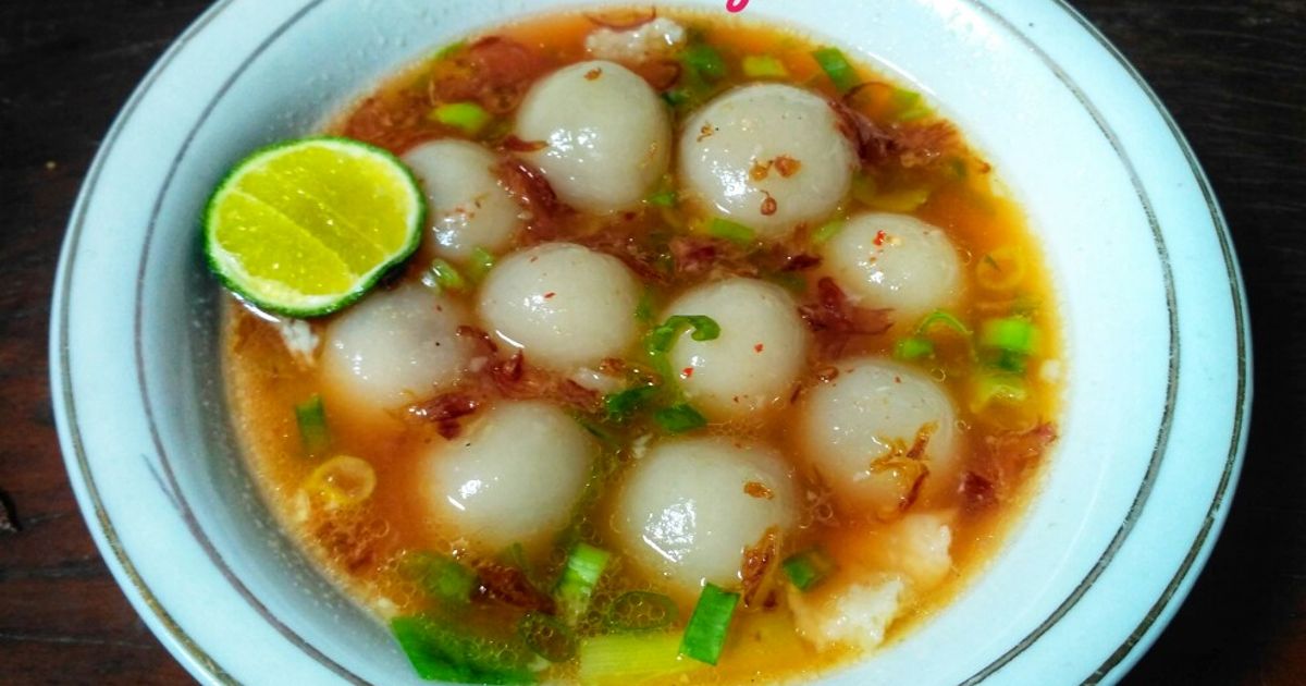 Resep cilok goang tepung tapioka rumahan enak dan mudah - Cookpad