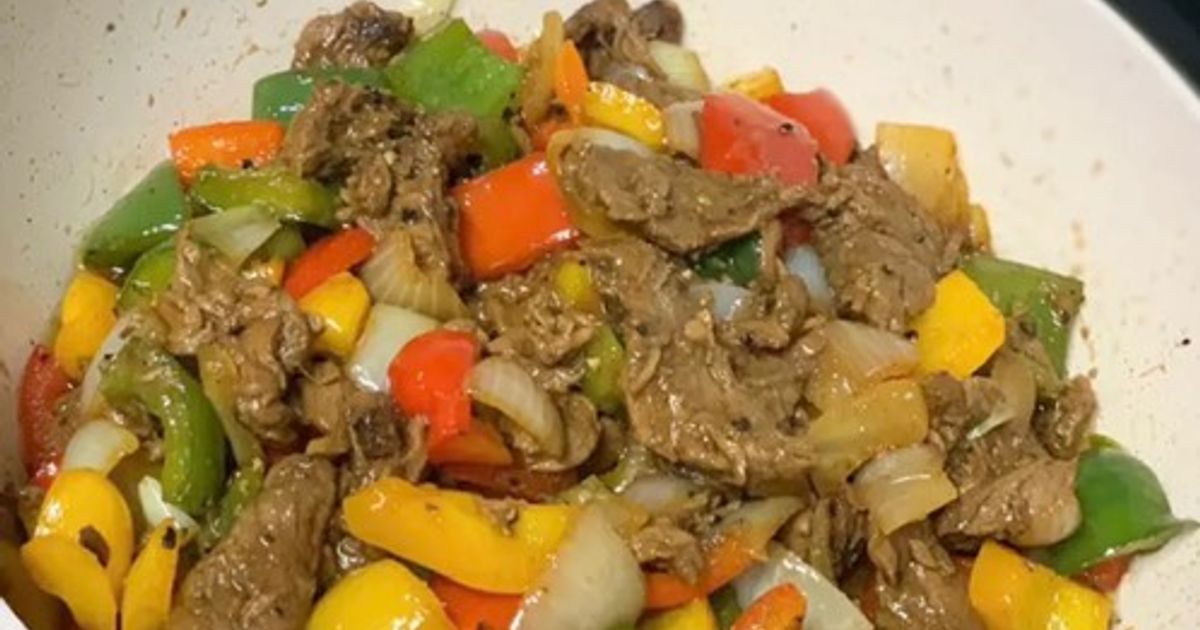 Resep daging paprika kacang mede rumahan enak dan mudah - Cookpad