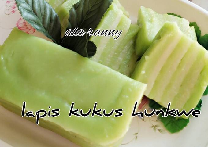Resep Lapis kukus hunkwe oleh Ranny tanudibrata - Cookpad