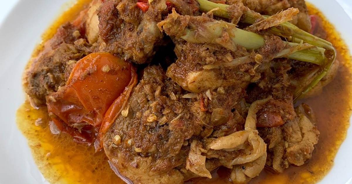 Resep Ayam Kuning Pedas Ala bumbu Bango '' Nasi Kuning khas manado oleh ...