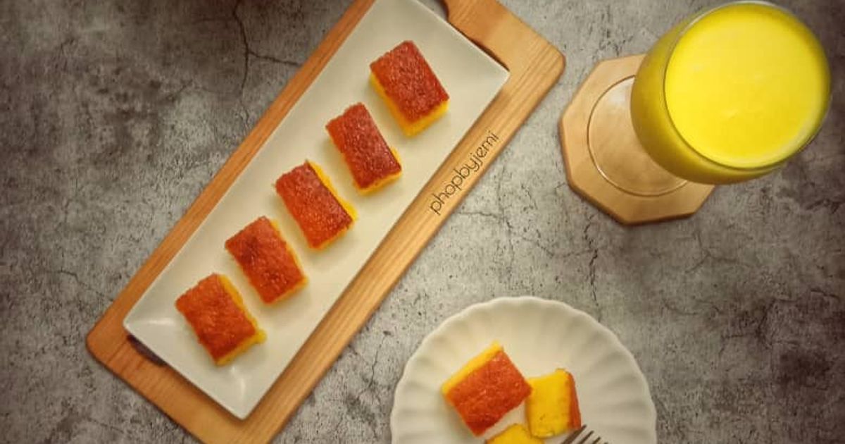 Resipi Bingka Ubi Kayu Cheese oleh Jemilah Tukimin - Cookpad