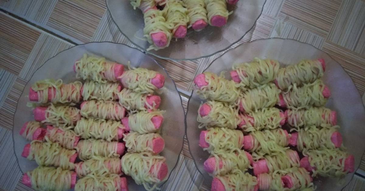 23 resep sosis gulung mie frozen enak dan mudah - Cookpad