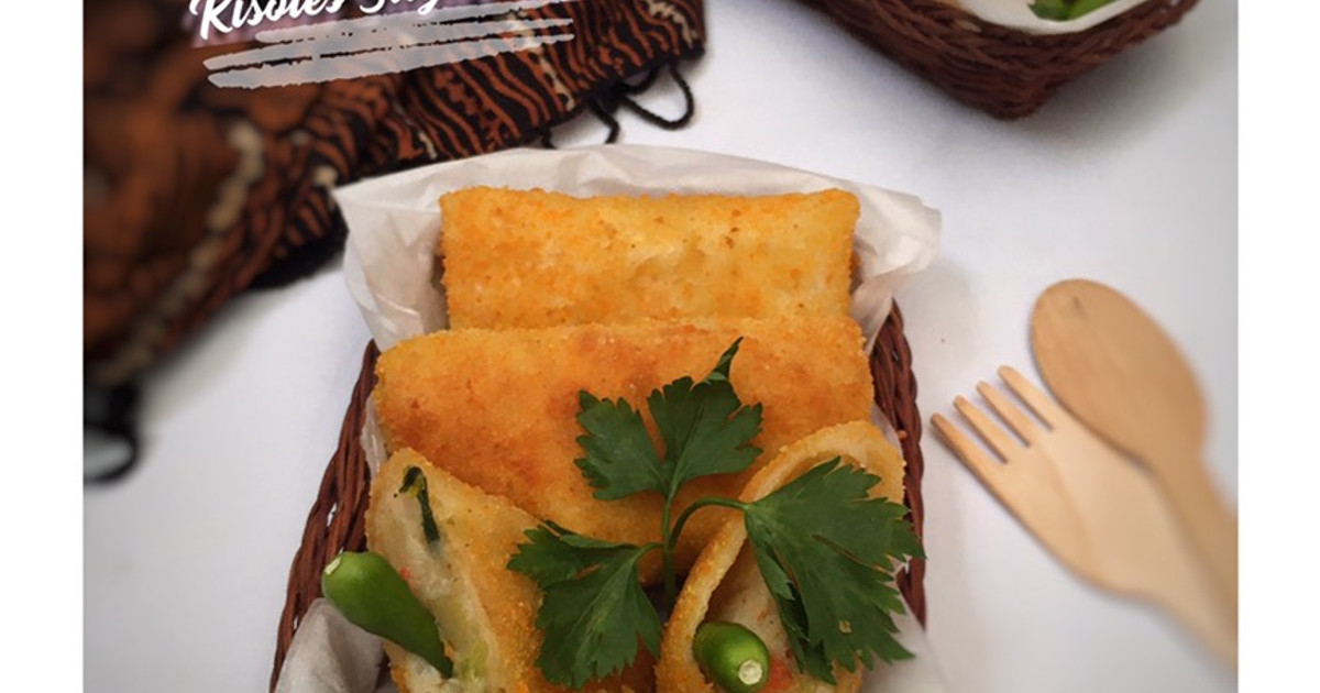 Resep Risoles Saju (Sayur Dan Keju) oleh Pratiwi Pramuharsih - Cookpad
