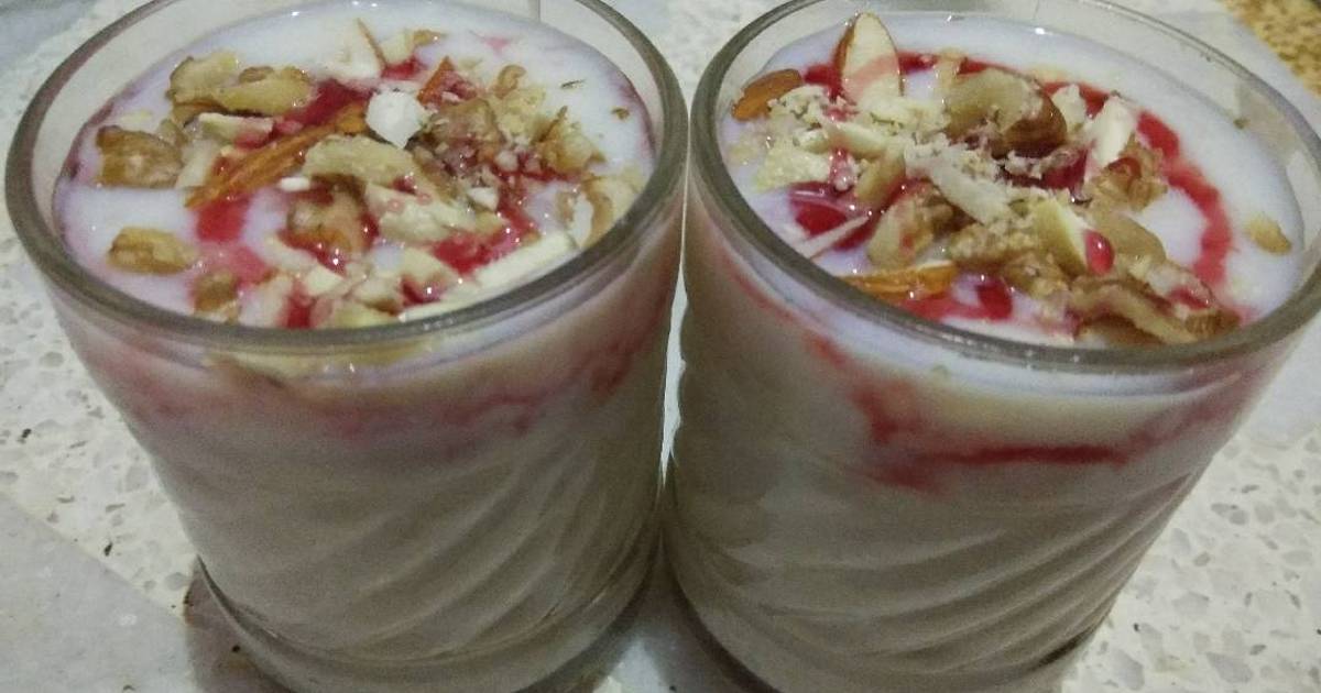 Mahalabiya dessert Recipe by Anshu Agarwal - Cookpad