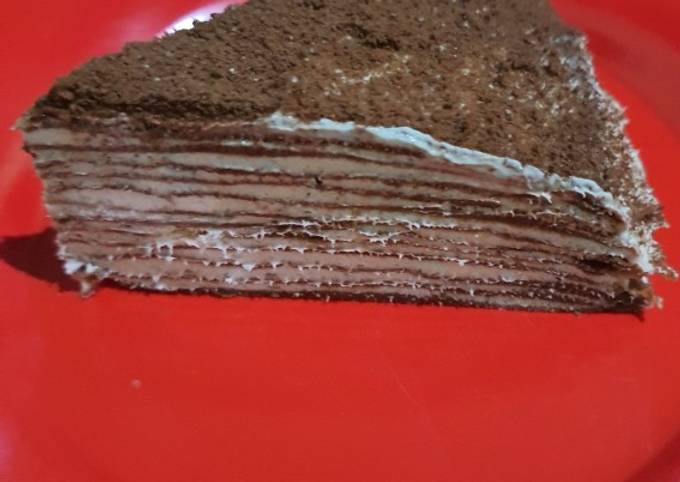 Resep Milo Mille Crepes oleh Ied Fanni - Cookpad