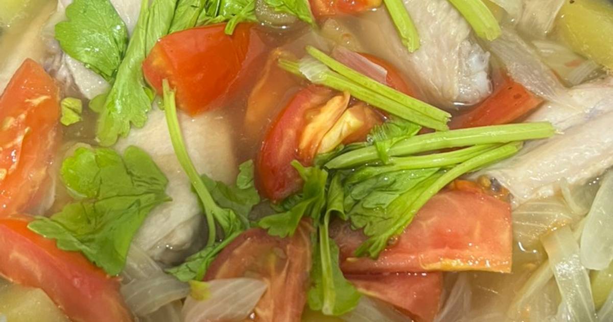 สูตร ซุปต้มยำ มันฝรั่ง โดย sainy kitchen - Cookpad