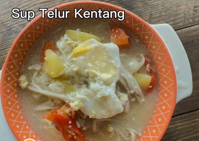 Resipi Sup Telur Kentang oleh Anur Musa - Cookpad