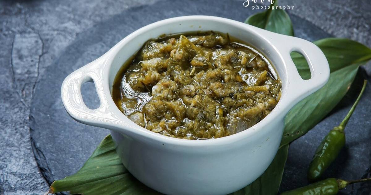 Resep Lado Mudo / Sambal Ijo khas Padang oleh Suin Ummu Abiyyu - Cookpad