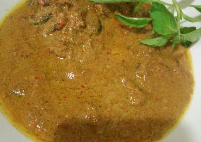 Resep Gulai kerang kental nyonya tengku rusmanuddin oleh Fyta Bakrima ...