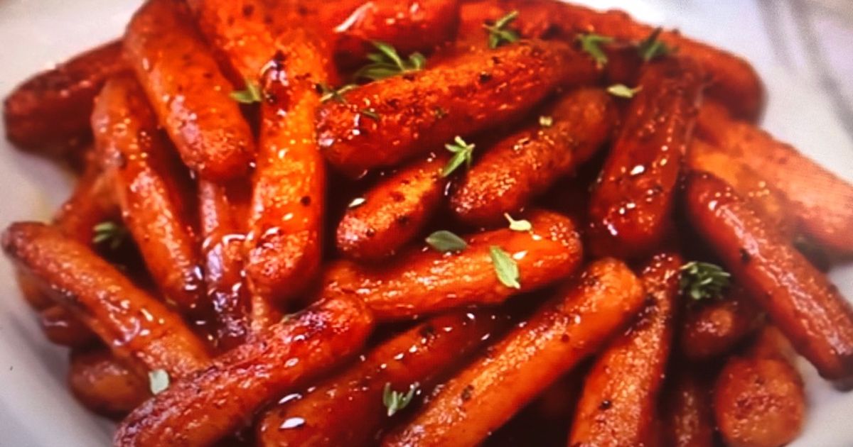 Balsamic Roasted Carrots Recipe By Layla (Lulu)