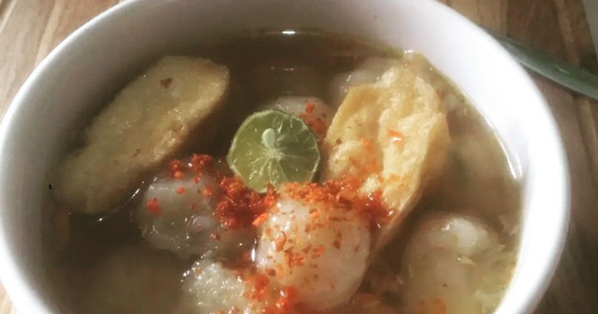 Resep Ba Ci Gong (Baso Aci Goang) oleh Windri Aries - Cookpad