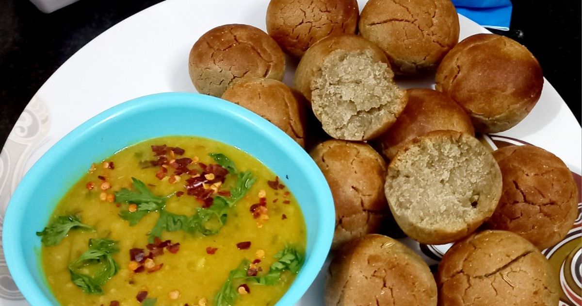 Shortcut Mixed Dal And Bajra Bati Recipe By Mrinalini Sinha